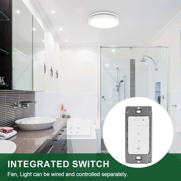 inside bathroom light switch