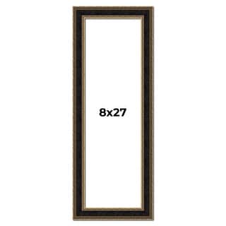 8x27 Frame Gold Antique Vintage Sold Wood Picture Frame | 1.75 Inch ...