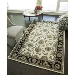 New Dynasty Wool Hand Made Traditional Oriental Area Rug By Rugs ...