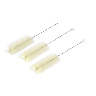 Laboratory Nylon Bristles Steel Wire Tube Cleaning Brushes 50mm Dia ...