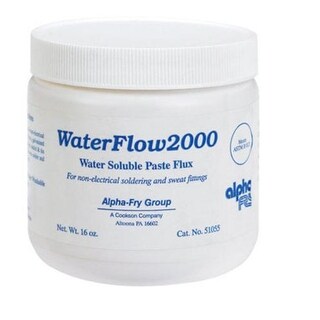 Alpha 51055 Waterflow 2000 Water Soluble Paste Flux, 16 Oz - Bed Bath ...
