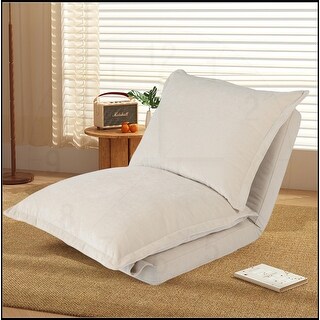 Convertible Flip Chair with Adjustable Backrest and Pillows - Bed Bath ...