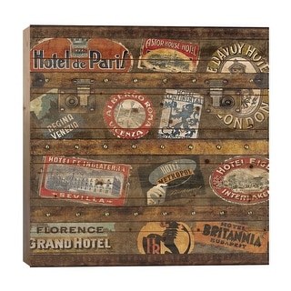 Well Traveled II Print On Wood by Russell Brennan - Multi-Color - Bed ...