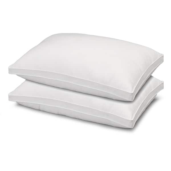 Ella Jayne Overstuffed Luxury Plush Med/Firm Gel Filled Side/Back ...