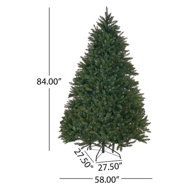 Norway Spruce 7-foot Artificial Christmas Tree by Christopher Knight ...