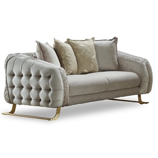 Ligo Comfortable Modern Living room Loveseat - Bed Bath & Beyond - 40648977