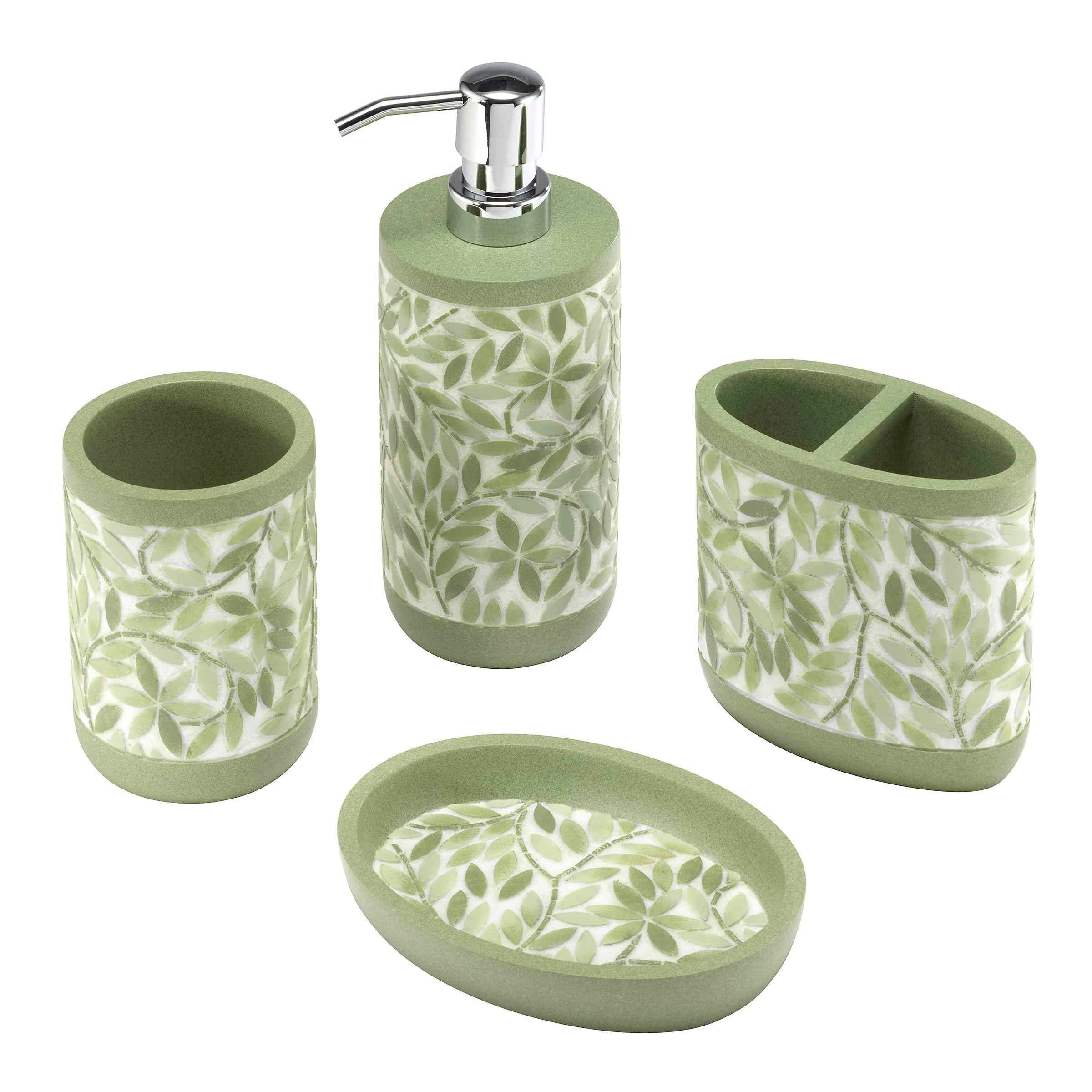 Green Bathroom Accessory Sets - Bed Bath & Beyond
