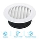 6" Round Air Vent Ceiling Diffuser Grill Louver Soffit Vent w Screen ...