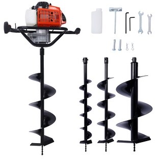 Gas-Powered 2-Stroke Auger Digging Drill - Bed Bath & Beyond - 40872039