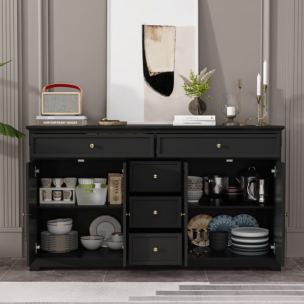 sideboard ikea black