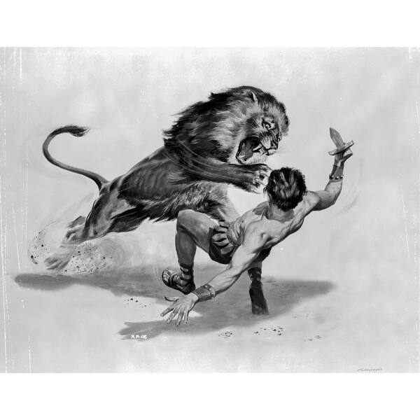 Concept art from Androcles And the Lion Photo Print - Bed Bath & Beyond ...