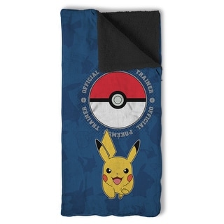 Pokemon Training Center Silk Touch Sherpa Slumber Bag 27×56 Inches ...