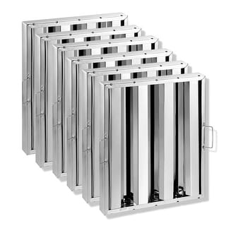 Commercial Hood Filter, 15.5W x 19.5H Inch Range Hood Filters, for ...