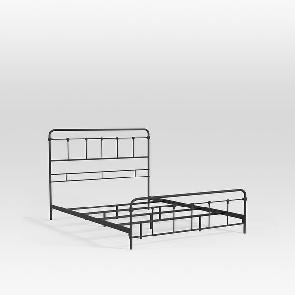 Kotter Home Modern Industrial Cordova Metal Bed Frame Full