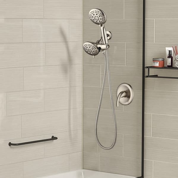 Shower System with Handheld Showerhead & Rain Shower Combo Set - Bed ...