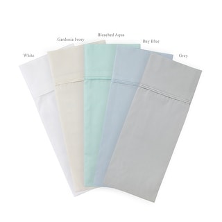Percale Cotton 300 Thread Count Two-pleat Percale Sheet Sets - Bed Bath ...