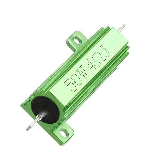 50W 4 Ohm Aluminium Housing Chassis Mount Wirewound Power Resistor ...