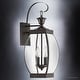 Luxury Colonial Outdoor Wall Light, 21"H x 7.5"W, with Transitional ...