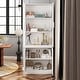 Modular Buffet and Display Cabinet - Modular Design in Pristine White ...