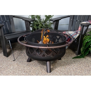 Bond Crofton 32" Wood Fire Pit - Bed Bath & Beyond - 33185137