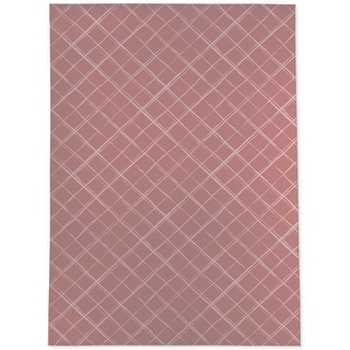 PANES DUSTY ROSE Area Rug By Kavka Designs - Bed Bath & Beyond - 31888482