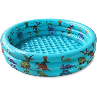 Children Dinosaur Inflatable Swimming Pool, Round Garden Toddler ...