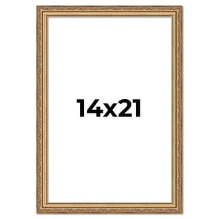 14x21 Frame Red Solid Wood Picture Frame Width 1.75 Inches | Interior ...