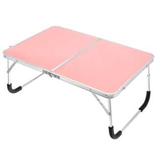Foldable Laptop Table, Portable Lap Desk Picnic Bed Tables, Pink - Bed ...