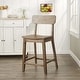 Rustic 24-inch Torino Wood Counter Stool - Bed Bath & Beyond - 10949277