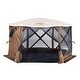 CLAM Quick-Set Pavilion Screened Canopy Tent Rain Fly Tarp, Cover Only ...