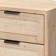 Alden Decor Ian 3 Drawer Side Table - Bed Bath & Beyond - 32203559