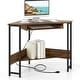 Triangle Computer Desk with Power Outlets - Bed Bath & Beyond - 39907664