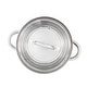 HausRoland Stainless Steel Stock Pot w/ Glass Lid - Bed Bath & Beyond ...
