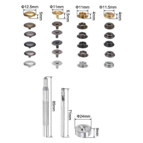 snap button fastener kit