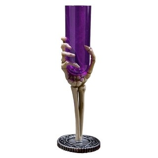 Skeleton Hand Flute Halloween Party Decoration - Purple - Bed Bath ...