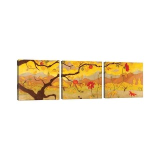 iCanvas "Pommier aux Fruits Rouges, c.1902" by Paul Ranson 3-Piece ...