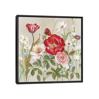 iCanvas "Garden Menagerie I" by Sally Swatland Framed - Bed Bath ...