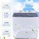 Della Small Compact Portable Washing Machine Top Load 11lbs Capacity ...