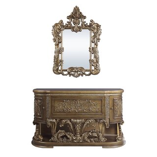 ACME Constantine Mirror - Brown - Bed Bath & Beyond - 37640124