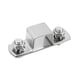 U Shaped Connector Bracket, 304 Stainless Steel, 1Pcs - Bed Bath ...