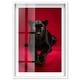 Blood Moon Beast Glam Wall Decor Shadowbox Print by Notoriart - Bed ...
