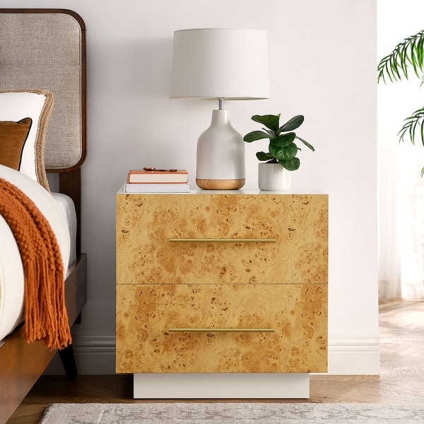 orange bed side table