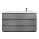Aron 60'' Freestanding Vanity with Right Single Sink - Bed Bath ...
