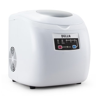 Della Easy-Touch Ice Maker Buttons Counter top Portable Machine 26lb ...