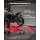 UIMOSO Motorcycle Lift Table, 1000lbs Weight Capacity, 360° Flexible ...