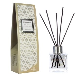 Wax Lyrical Fired Earth Oolong and Stem Ginger Reed Diffuser - 100ml ...
