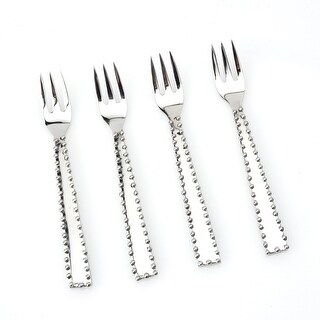Set of 4 Beaded Dessert Forks - Pictured - Bed Bath & Beyond - 24263731