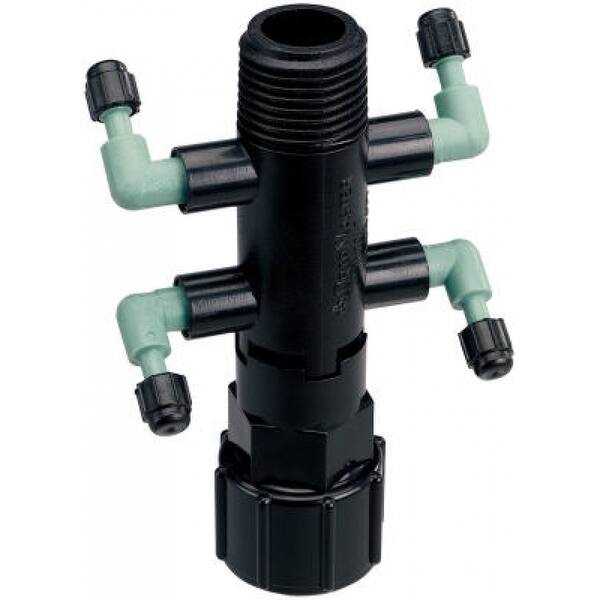 Orbit 67060 Full-Flow Shrub Head Manifold, 4-Port - Bed Bath & Beyond ...