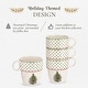Spode Set of 4 Christmas Tree Polka Dot Stackable Mugs - Bed Bath ...