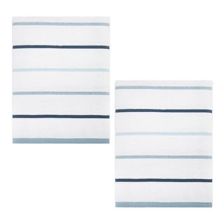 Izod Sandbar Blue 2-Pack Bath Towel Set - Bed Bath & Beyond - 43982597